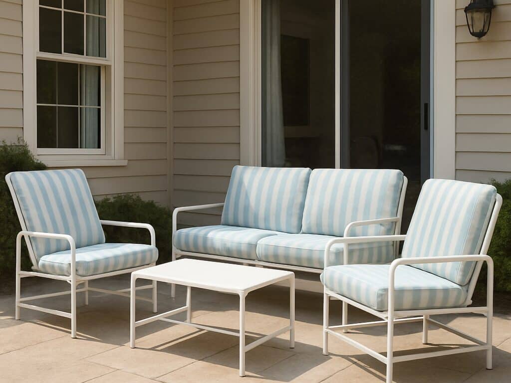 Top Tips for Maintaining and Weatherproofing Your PVC Patio Furniture